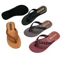 China Women Decorated EVA Flip Flops - Ultra Lightweight Beach Sandals Wholesale for sale