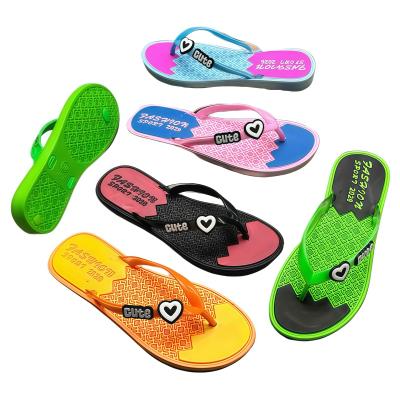 China Cute Heart Design EVA Flip Flops - Lightweight & Odorless - Factory Direct Wholesale for sale