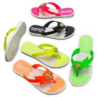 China Fashion Flower-Decorated EVA Flip Flops - Factory Direct Wholesale for sale