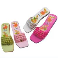 China EVA Floral Print Studded Women Slides - Factory Direct for sale