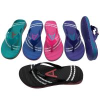 China EVA Flip Flops with Sport Stripe and Letter Print | Factory Wholesale for sale