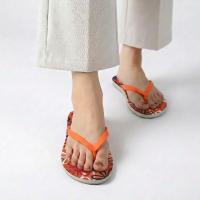 China Printed PVC Flip Flops with Hand-Painted Floral | Wholesale Factory for sale