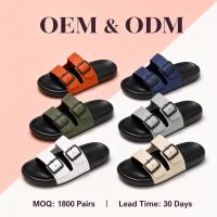 China Double-Buckle EVA Slides with Adjustable Straps | Source Factory Supply for sale