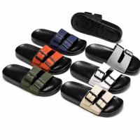China Double-Buckle EVA Slides with Adjustable Straps | Source Factory Supply for sale