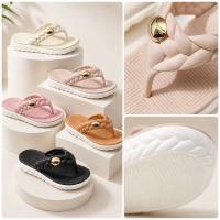 China Maze Footbed Flip Flops with Plaited Strap and Gold Ball | Source Factory Supply for sale