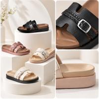 China One Band Slides with Leather Look Finish | Source Factory Supply for sale