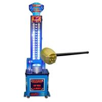 China Coin Pusher Hammer Arcade Machine High Striker Children boxing for sale