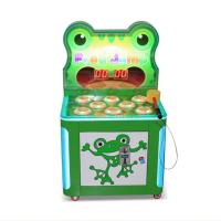 China Frog Arcade Hammer Game Machine Whack A Mole Toy 220V for sale