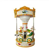 China ODM Coin Operated Carousel Ride Amusement Park Horse Carousel Kiddie Ride for sale
