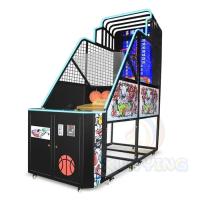 China Indoor Street Arcade Basketball Machine Game Shooting cabinet 260W 300KG for sale