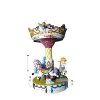 China ODM Coin Operated Carousel Ride Amusement Park Horse Carousel Kiddie Ride for sale