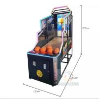 China 55inch Entertaining Electronic Arcade Basketball Machine For Kids Adults for sale