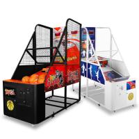 China Interactive Coins Operated Basketball Pro Arcade Game Indoor Sports 80W for sale