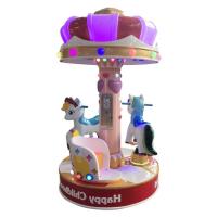 China 110V 220V Children's Horse Carousel Kiddie Ride Coin Operated for sale