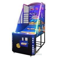 China 240V Coin Operated Electronic Arcade Basketball Machine Shooting Games for sale