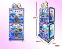 China Customized Indoor Amusement Park 4 Players Clip Prize Gift Game Claw Machine for Your for sale