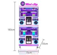 China Customized Four Player Electric Games Arcade Claw Crane Machine for Amusement Game Center for sale