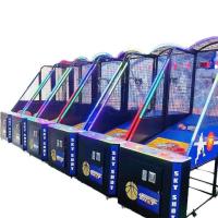 China 230V Amusement Basketball Pinball Machine Indoor Basketball Coin Operated for sale