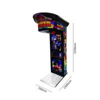 China AU Plug Coin Operated Punchbag Machine Dragon Punch Boxing Machine for sale