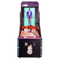 China Black Super Street Basketball Arcade Machine Ticket Redemption Electronic Shooting for sale