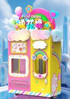 China Automatic Small Cotton Candy Machine Tabletop 2500W for Commercial catering for sale