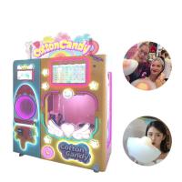 China Customized Automatic Mini Cotton Candy Machine Vending Plastic Material for sale