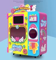 China OEM Robot Automatic Cotton Candy Machine 180KG 21.5inch for sale