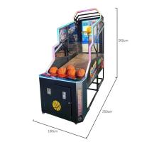 China ODM Coin Operated Street Arcade Basketball Machine Shooting Game 220V for sale