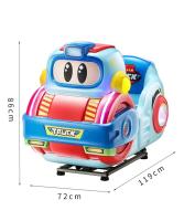 China Plastic Kiddie Ride Machine for Amusement Game Center Coin Operated Entertainment for sale