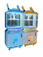 China Age 6 Years Children's Coin Operated Amusement Game Machine with Sticker Card Clamp for sale