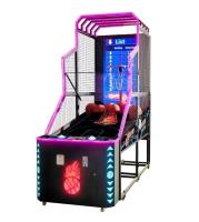 China 1 Player 3D Screen Arcade Electronic Basketball Shooting Game Machine 55 Inch Monitor for sale
