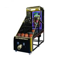 China 1 Player 3D Screen Arcade Electronic Basketball Shooting Game Machine 55 Inch Monitor for sale