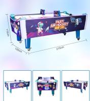 China Indoor Game Arcade Air Hockey Table Metal Acrylic Plastic Material for sale