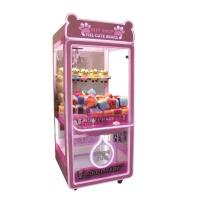China 110V/220V Voltage Crane Plush Toy Doll Claw Stuffed Toy Game Machine with Cash Acceptor for sale