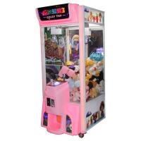 China 110V/220V Voltage Crane Plush Toy Doll Claw Stuffed Toy Game Machine with Cash Acceptor for sale