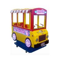 China 1180*600*610MM Dimensions Mini Bus Kiddie Ride with Coin Operation and US PLUG for sale