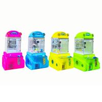 China Coin-Operated Mini Claw Crane Machine for Children Age 3 Years and Bill Acceptors for sale