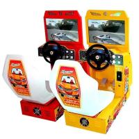 China Plastic Racing Arcade Game Machine for Good Profit Picture Coin Operated Racing Car Game for sale