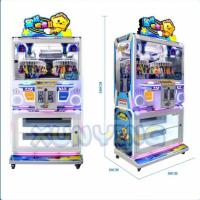 China Lucky Wheel Toy Vending Mini Prize Cube Claw Machine For Adults 4 Players for sale