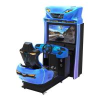 China Arcade Games Video Machine Motion Simulator Car Racing Game Machine 2300*1200*2300mm 100KG for sale