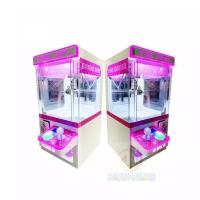 China Metal Acrylic Plastic Mini Claw Machine Toys 39.5*40*77cm Size for Within Budget for sale