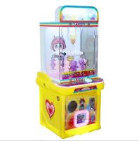 China Stuffed Animal Coin Operated Claw Machine Automatic Card Clip for sale