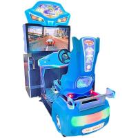 China Plug Type US Plug Children Racing Amusement Game Machine with Coin Operated System for sale