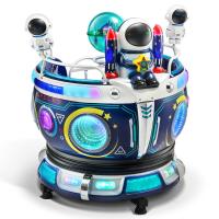 China Kiddie Rides Electric Swing Machine Coin Operated Carousel Amusement for Little Ones for sale