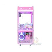 China Customized Coin Operated Toy Vending Arcade Doll Claw Machine with Bill Acceptor for sale