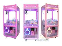 China Customized Coin Operated Toy Vending Arcade Doll Claw Machine with Bill Acceptor for sale