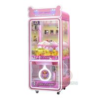 China Customized Coin Operated Toy Vending Arcade Doll Claw Machine with Bill Acceptor for sale