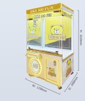 China 110V/220V/230V Voltage Claw Crane Machine for Your Entertainment Center L79*W87*H185 CM for sale