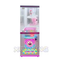 China Clip Card Clamp Crane Prizes Miniature Gashapon Machine 1 Player Coin Operated for sale