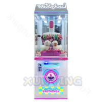 China Clip Card Clamp Crane Prizes Miniature Gashapon Machine 1 Player Coin Operated for sale